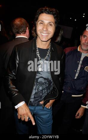 Jean-Luc Lahaye attending the 12th anniversary party of TV channel Tele ...