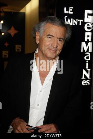 Bernard-Henri Levy attending the premiere of the film Yves Saint ...