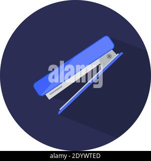 Blue steplar, illustration, vector on a white background Stock Vector ...