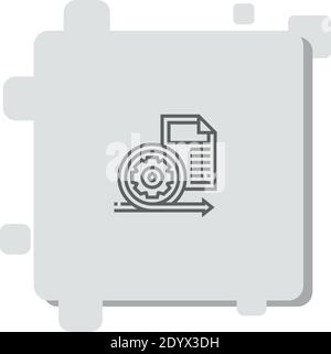 AGILE icon methodology vector development. Scrum agile flexible ...