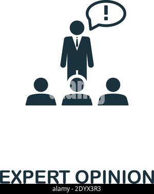 Expert advice icon. Business person presentation. Vector stock illustration Stock Vector Image ...