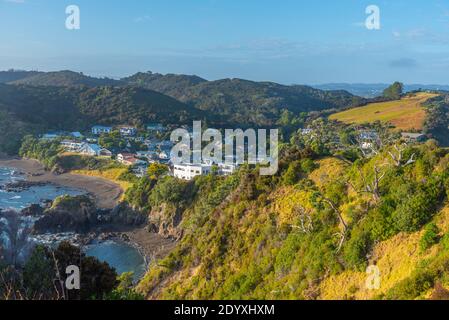 Tapeka point beach near Russell, New Zealand Stock Photo - Alamy