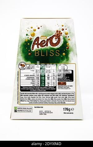 Aero Bliss Peppermint Chocolate Sharing Box Stock Photo - Alamy