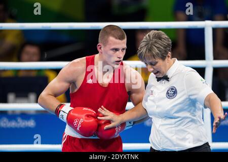 Eimantas Stanionis - Lithuanian boxer, European champion Stock Photo ...