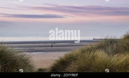 Irish Landscape image of dunes, beach and coast at Murlough Beach ...