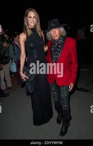 James Goldstein and a guest arriving to the Saint-Laurent's Spring ...