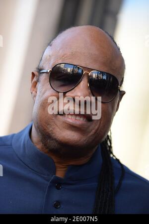Stevie Wonder attends a ceremony in celebration of Roberta Flack's life ...