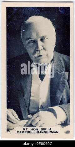 SIR HENRY CAMPBELL-BANNERMAN Stock Photo - Alamy