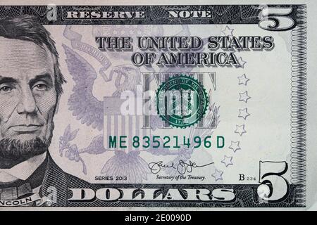 fragment of dollar bill for design purpose Stock Photo - Alamy