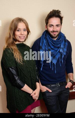 EXCLUSIVE - Roxane Le Texier and Sebastien Agius during the charity ...