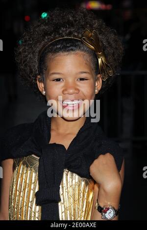 Storm Reid attending the "12 Years A Slave" screening held at Director ...