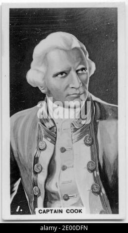 Printed Portrait of Captain James Cook 1784 by John Keyse Sherwin Stock ...