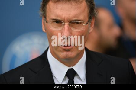 PSG's Laurent Blanc during the French First League soccer, Paris Saint ...