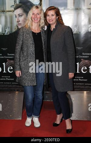 Emmanuelle Devos attending the premiere of the film Violette held at ...