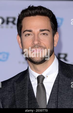 Zachary Levi arrives at the world premiere of "Shazam! Fury of the Gods ...