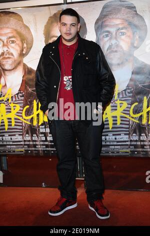Sadek arriving to the premiere of the film La Marche held at the UGC ...