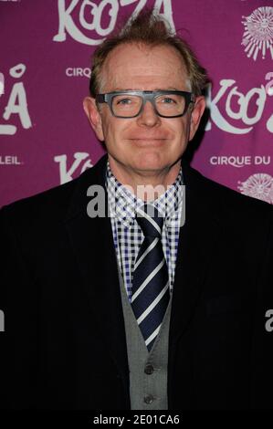 Mac Lesggy attending the premiere for the Cirque du Soleil new show ...