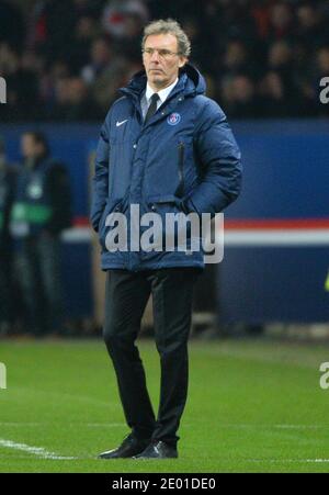 PSG's Laurent Blanc during the UEFA Champions League group C football ...