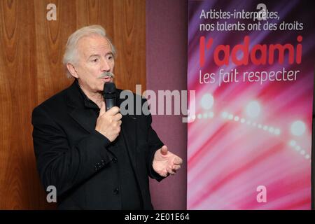 Jean-Paul Tribout attending the Prix Theatre Adami 2013 awarding ...