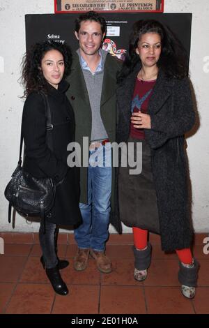 Selma Kouchy, Eric Perisse and Meriem Serbah attending the premiere of ...