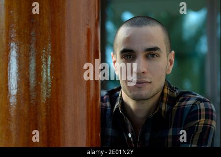 Palestinian actor Adam Bakri (from movie 'Omar') poses during the 10th ...
