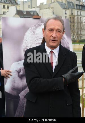 Paris Mayor Bertrand Delanoe attending the Armistice Day ceremonies ...