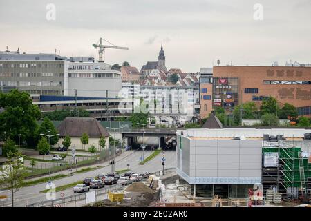Boeblingen, Germany - July 2016 - Panoramic view of the city of ...