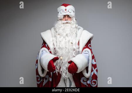 old father frost doesn't smile Stock Photo - Alamy