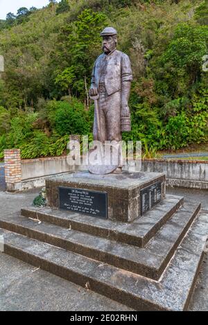 Brunner Mine Historic Area in New zealand Stock Photo - Alamy