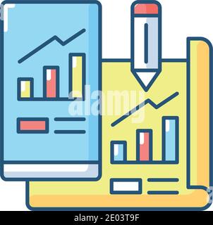software prototyping icon color illustration Stock Vector Image & Art ...