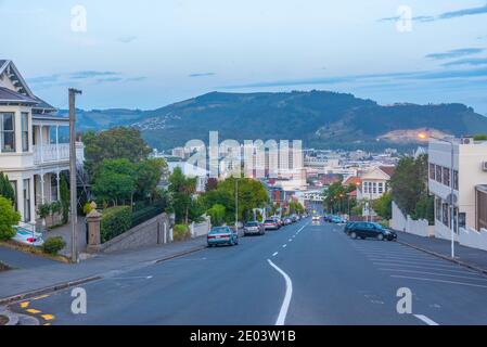 Aerial view of downtown Dunedin, New Zealand Stock Photo - Alamy
