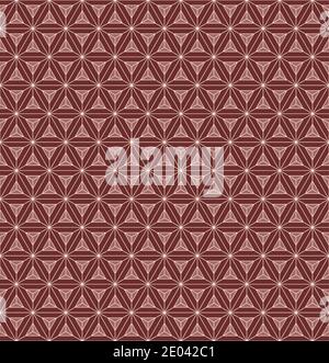 Beige triangular seamless pattern. Geometric vector background ...
