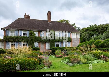 The garden of Nuffield Place, near Reading in Oxfordshire, former home ...