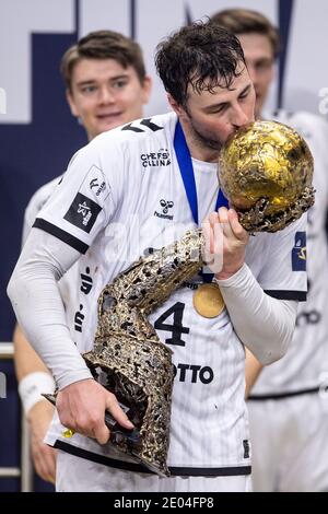 Cologne, Germany. 29th Dec, 2020. Handball: Champions League, FC ...