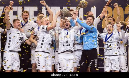 Cologne, Germany. 29th Dec, 2020. Handball: Champions League, FC ...