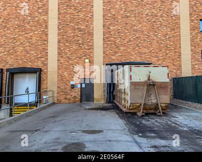industrial setup for loading and unloading material through secure ...