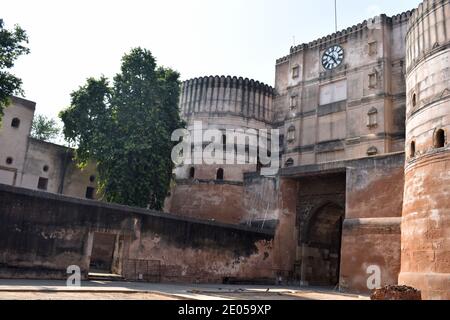 Right side view - Bhadra Fort built in 1411AD by Sultan Ahmad Shah ...