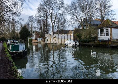 Ware, United Kingdom. 30 December, 2020 Pictured: The Gazebos date from ...
