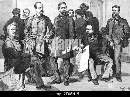 Le comité de protestation nationale (Gérardin Stock Photo - Alamy