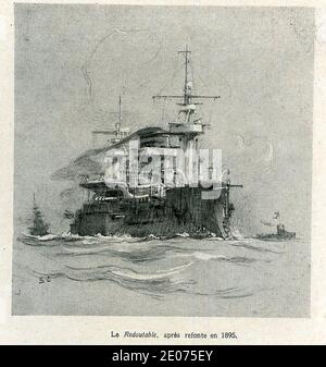 Le Redoutable 1895 Stock Photo - Alamy