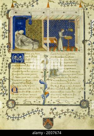 Le Roman de la Rose, a medieval French manuscript housed in the ...