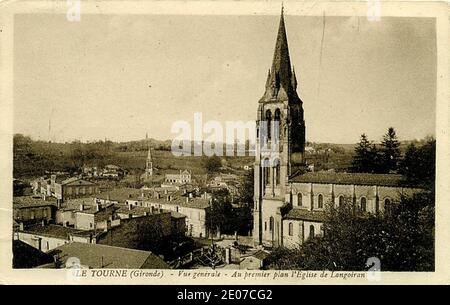 Le Tourne - vue générale 4 Stock Photo - Alamy
