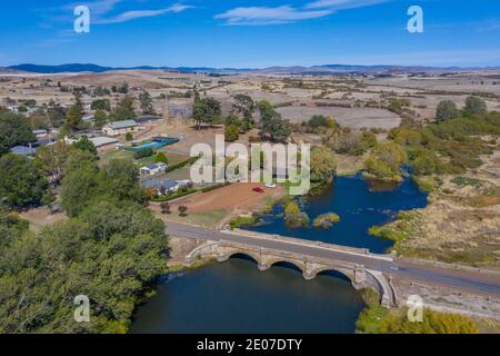 Aerial view of Ross bridge in Australia Stock Photo - Alamy