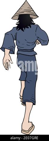 Warrior running illustration Stock Vector Image & Art - Alamy