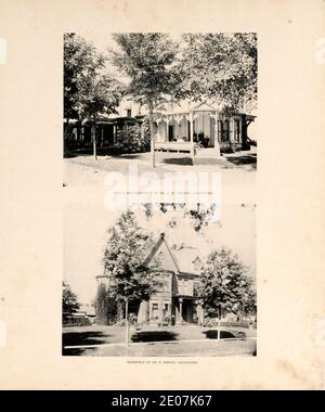 Lee and Lee's atlas of Porter County, Indiana - illustrated Stock Photo ...