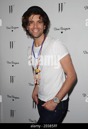 Mika attends the W Magazine party celebrating the upcoming Golden ...
