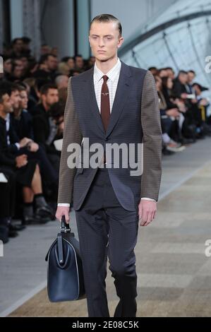 A model wears a creation for the Louis Vuitton Spring-Summer 2021 ...