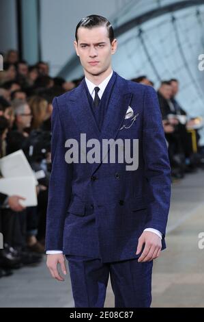 A model wears a creation for the Louis Vuitton Spring-Summer 2021 ...