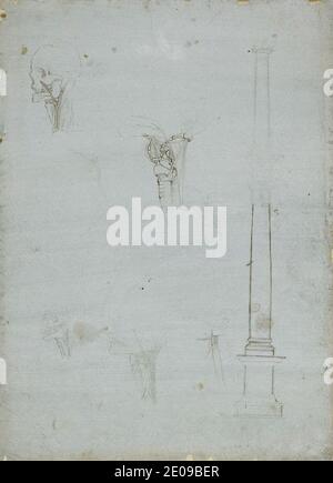 Leonardo da Vinci - v, The anatomy of a monkey's () neck, and the ...