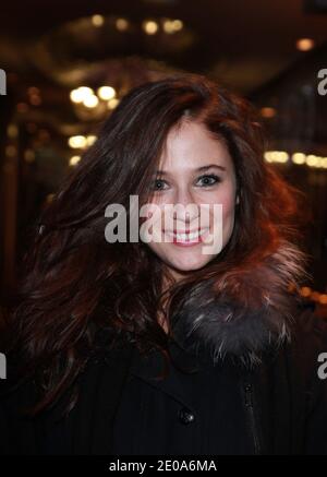 Melanie Bernier attending the premiere of the movie 'Les infideles ...